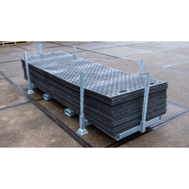 ATS Rijplaten | Offer: stacking box with 20 road plates 20 mm